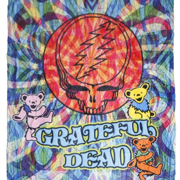 Grateful Dead | Bedding | Grateful Dead Syf Swirls Blanket 5 X 60 ...